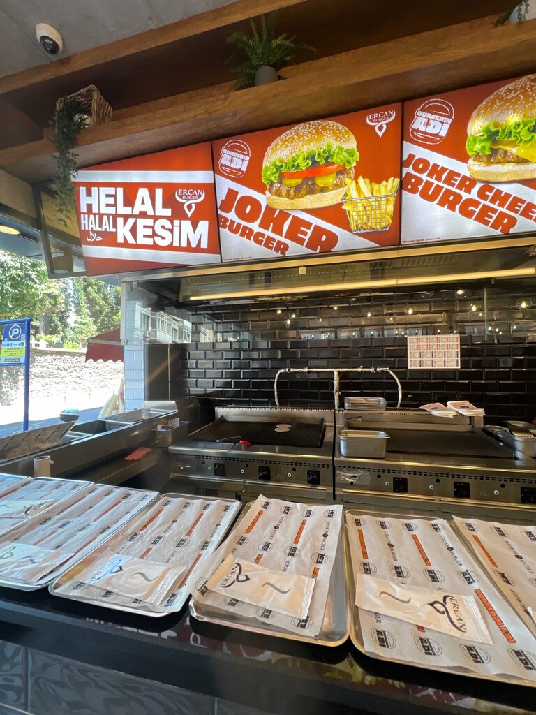 Ercan Burger, fast food, Cumhuriyet Mah., Ergenekon Cad., No:67, Şişli ...