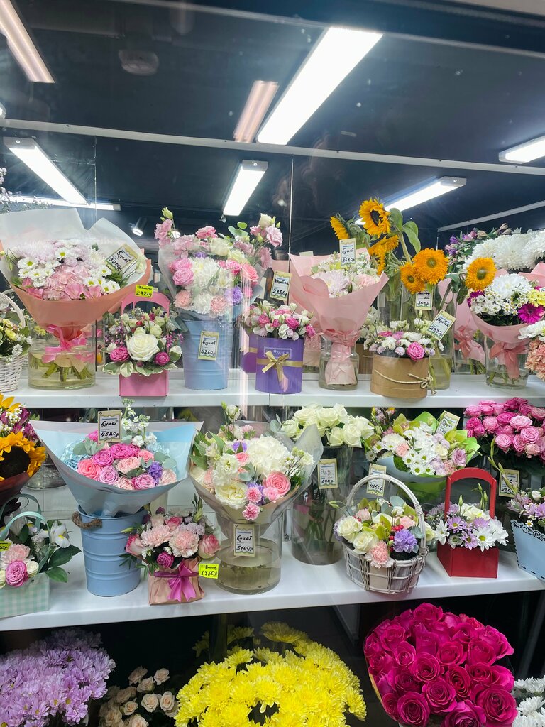 Çiçekçiler Море цветов, Moskova, foto