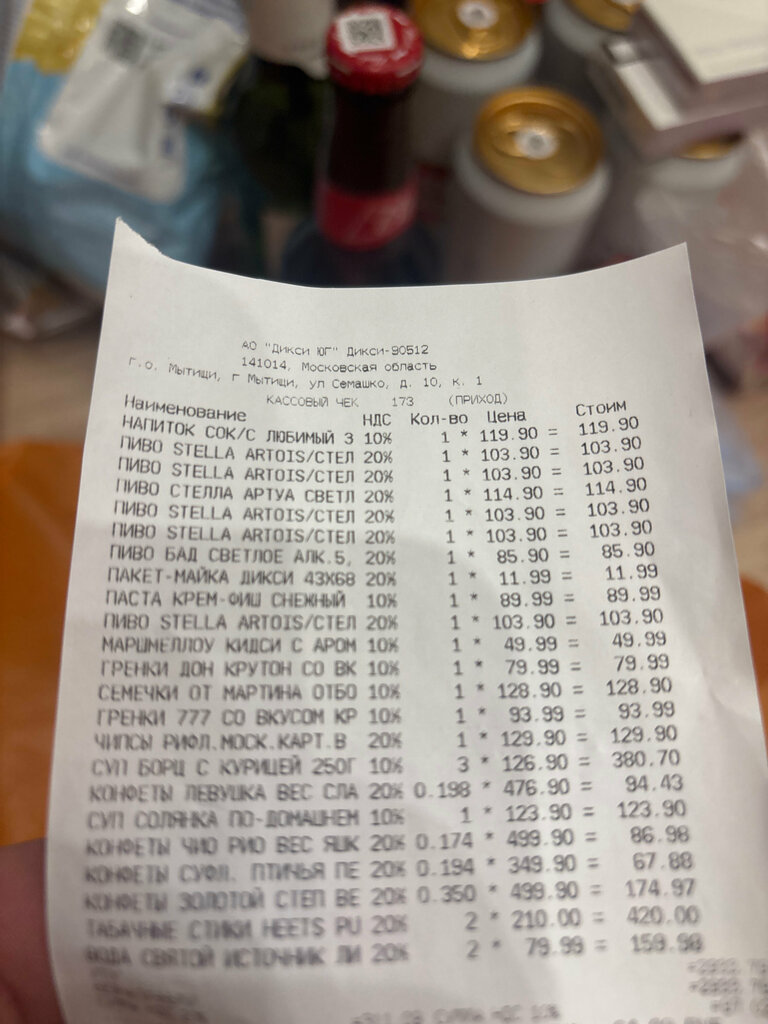 Süpermarket Dixy, Mytişçi, foto