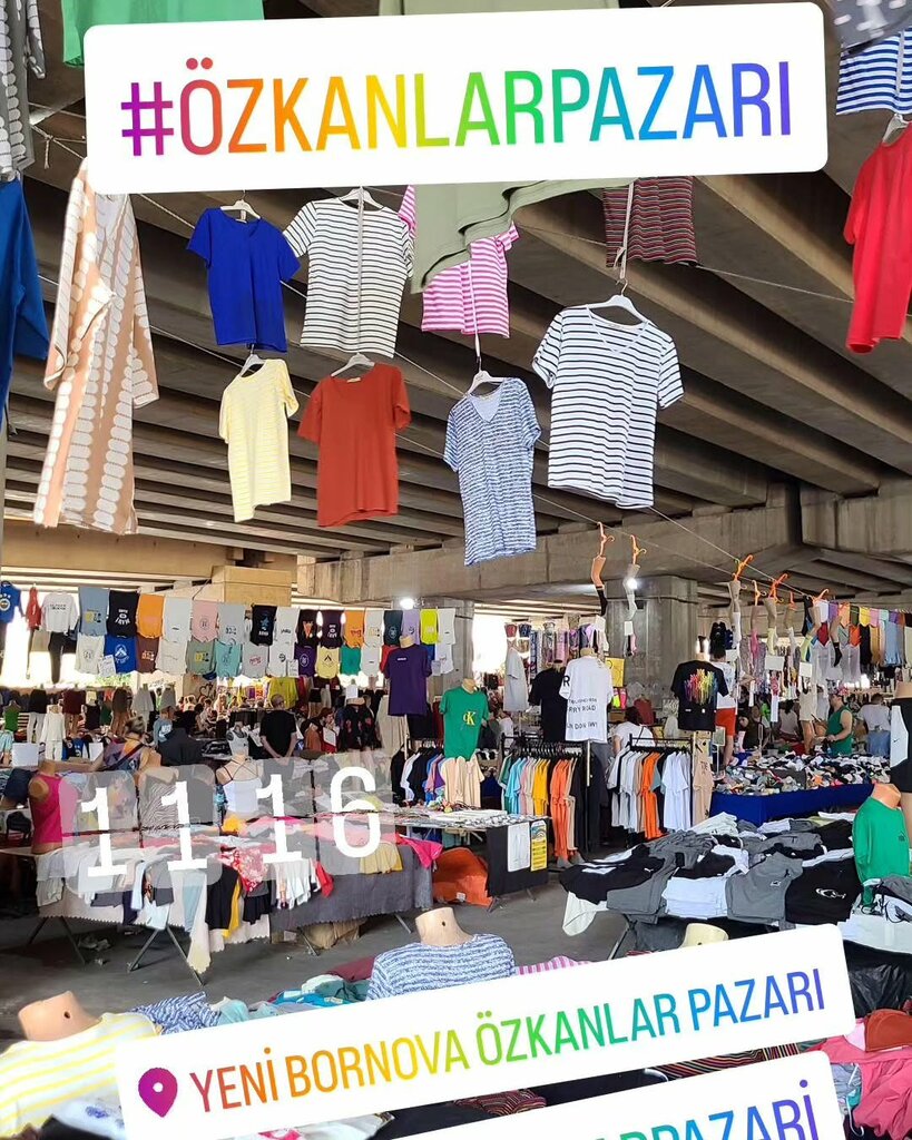 Pazarlar ve çarşılar Özkanlar Pazar Yeri, İzmir, foto