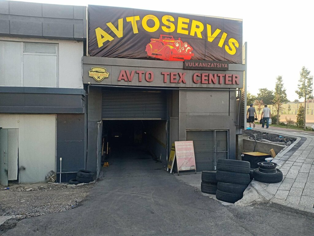 Oto lastik tamiri Auto tex centre, Taşkent, foto