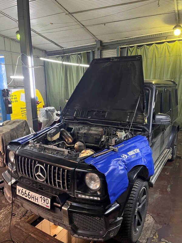 Otomobil servisi Motor-MB Engineering, Moskova, foto