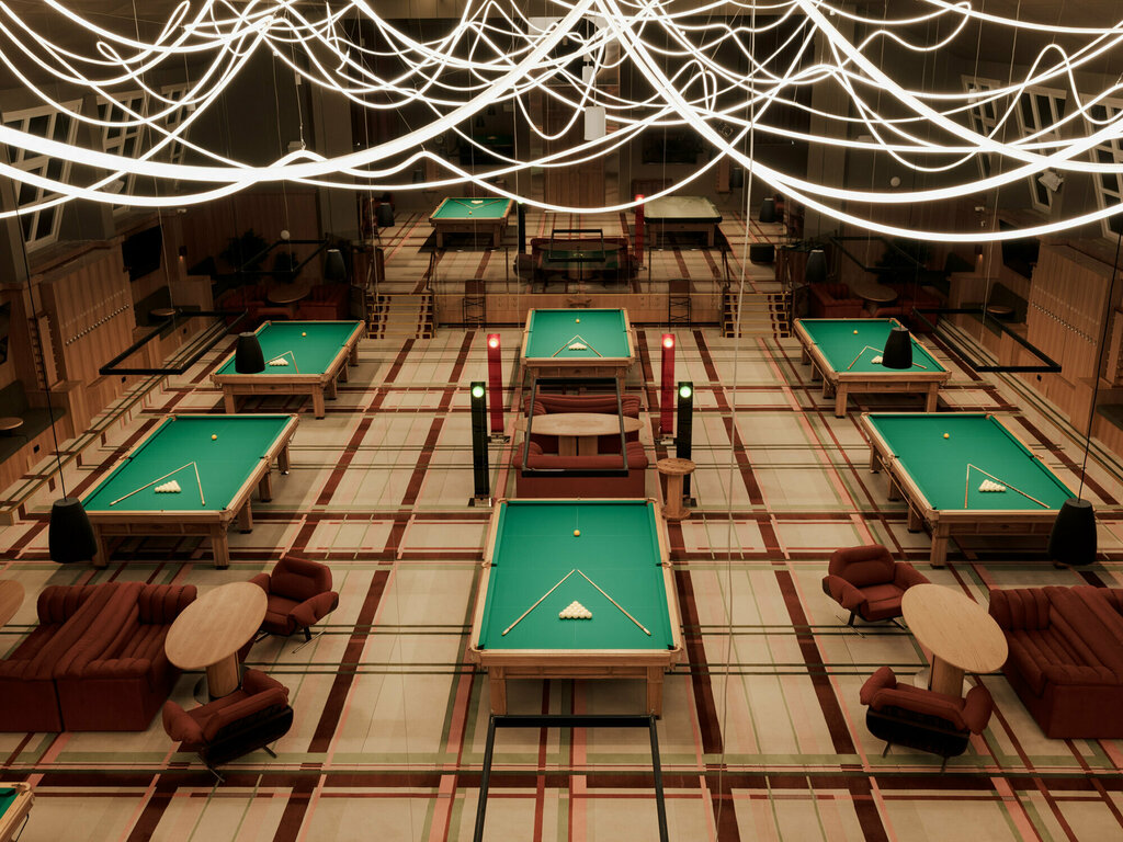 Bilardo salonları Дом русского бильярда и ресторация Москва, Moskova, foto