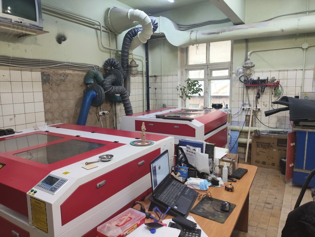 Lazer çalışmaları Lasergarin, Moskova, foto