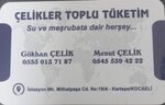 Çelikler Toplu Tüketim İçecek Toptan (Kocaeli, Kartepe, İstasyon Mah., Mithatpaşa Cad., 17), su satışı  Kartepe'den