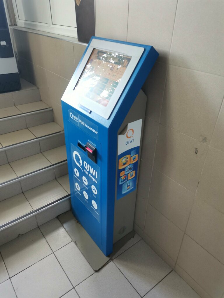 Ödeme terminali Qiwi, Kişinev, foto
