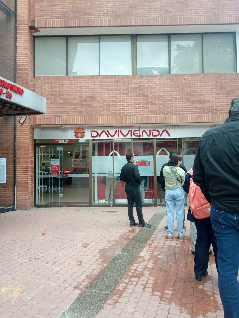 ATM'ler Cajeros Davivienda, Bogota, foto
