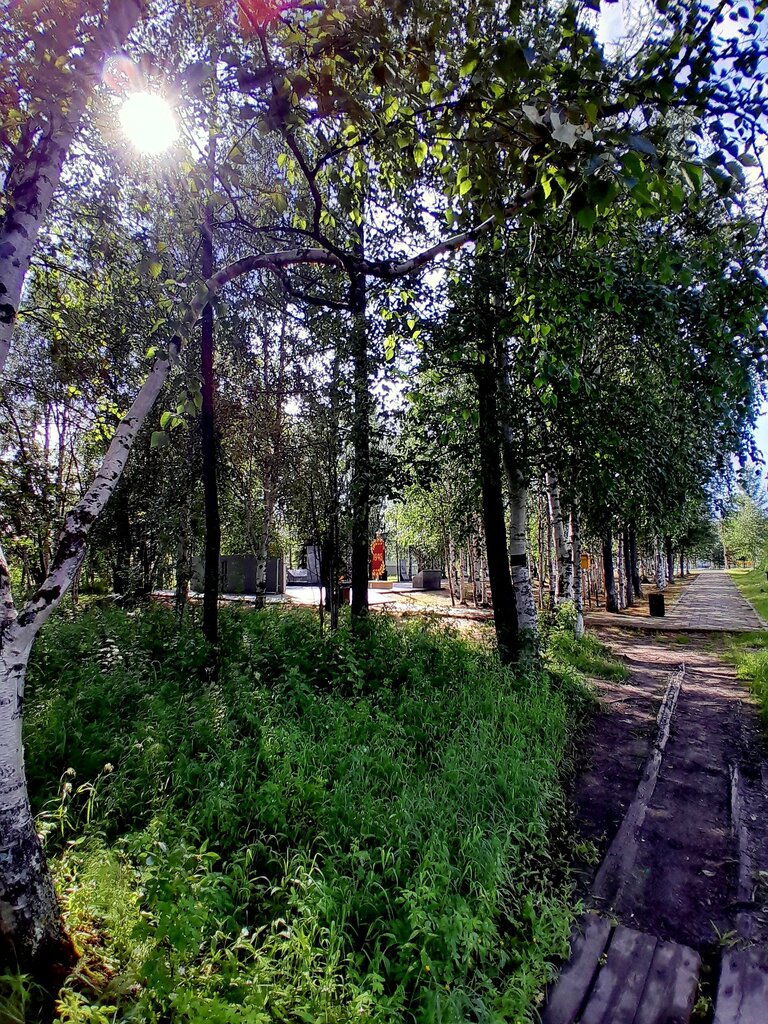Kültür ve eğlence parkları сквер Победы, Yamal‑Nenets Özerk Bölgesi, foto