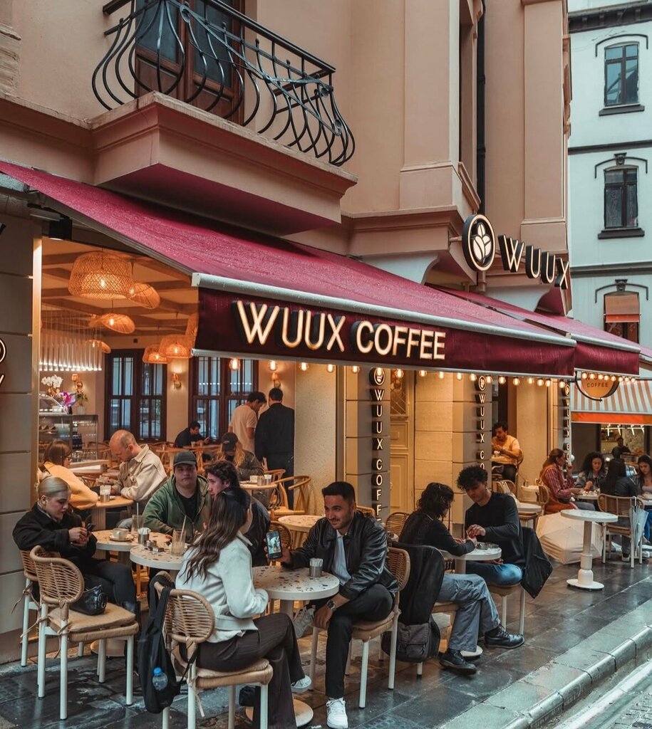 Kahve dükkanları Wuux Coffee, İstanbul, foto