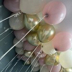 Гелиевые шары (Moscow, Novomoskovskiy Administrative Okrug, Filimonkovskiy District, Novoserednevskiy prospekt, 17к2), kutlama ürünleri  Moskova'dan