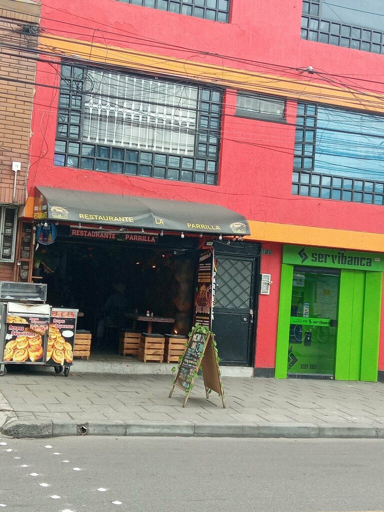 Kafe Restaurante La Parrilla, Bogota, foto