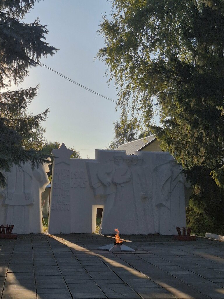 Kültür ve eğlence parkları сквер Памяти, Yuryev‑Polski, foto