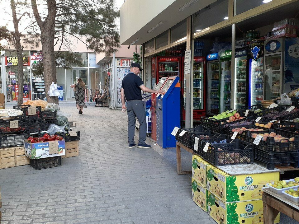Ödeme terminali Mpay, Bakü, foto
