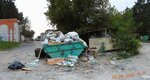 Trash and garbage disposal area (Penza Region, Zarechny, Yu.P. Lyubovina Street), çöp alanları  Zerechny'den