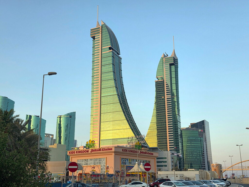 i̇ş merkezi Bahrain Financial Harbour, Manama, foto