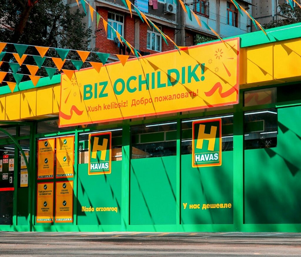 Süpermarket Havas, Taşkent, foto