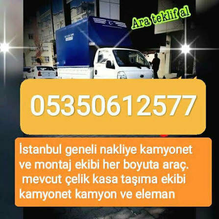 Nakliye firmaları Merter nakliye kamyonet 05350612577, İstanbul, foto