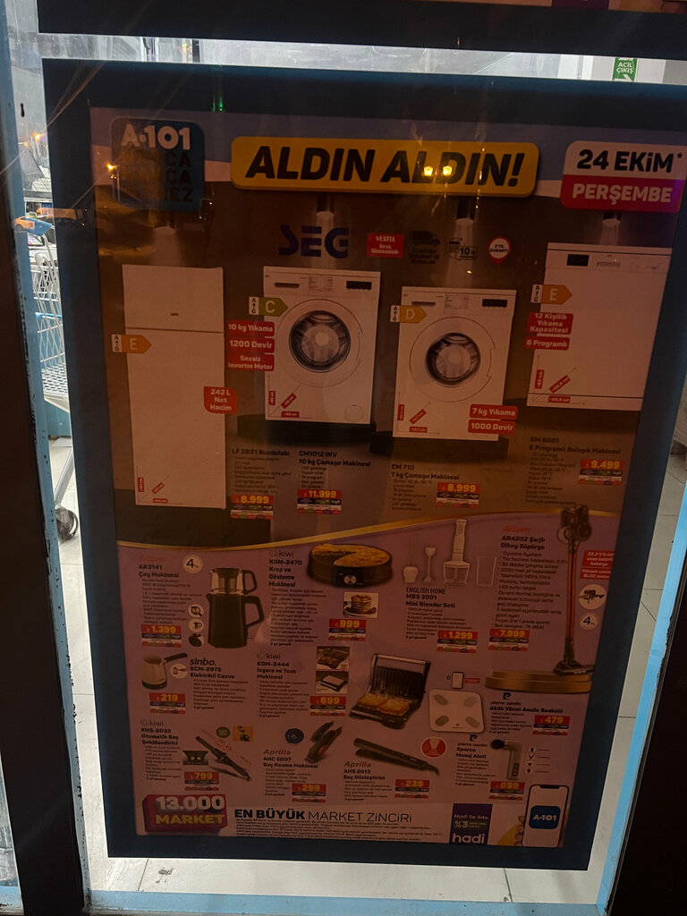 Süpermarket A 101, Alanya, foto