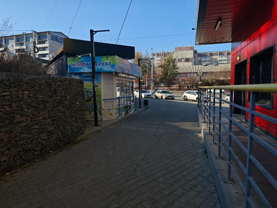 Süt ürünleri satış mağazaları Молочная река, Irkutsk, foto