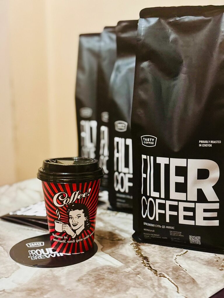 Kahve otomatı Кофе с собой, Moskova, foto