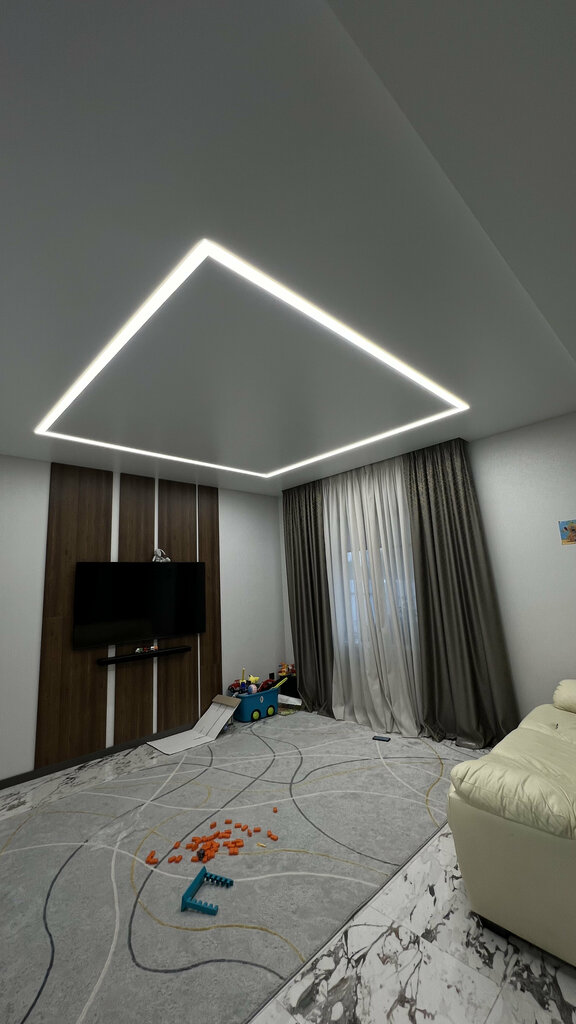 Tavan sistemleri Biek. Stretch ceillings, Tataristan, foto