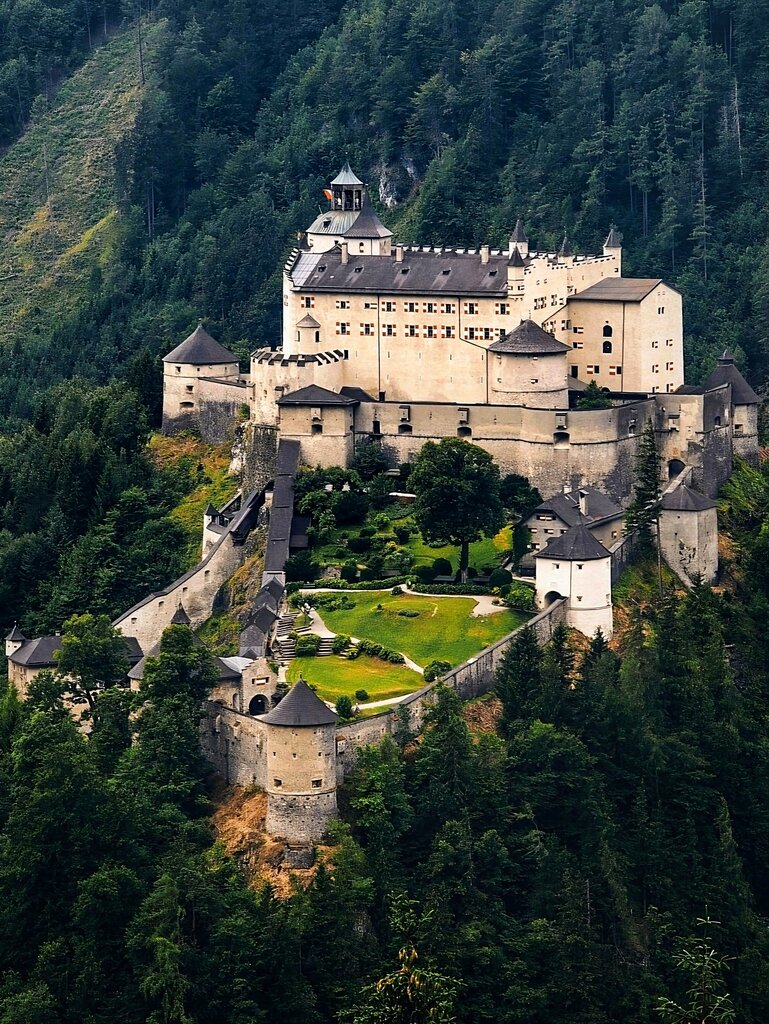 Turistik yerler Festung Hohenwerfen, Dünya, foto