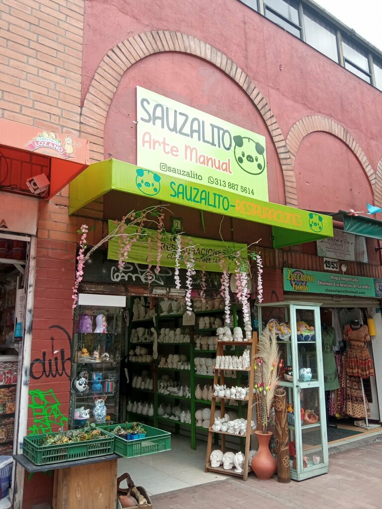 Hediyelik eşya mağazaları Sauzalito, Bogota, foto