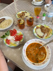 Столовая (Tsentralnaya ulitsa No:1А, derevnya Kalinki, Russian Federation), kafe