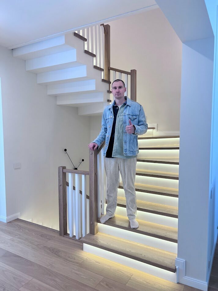Merdiven ve korkuluklar Stairs for home, Moskova, foto