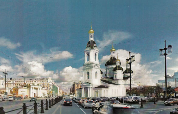 Ortodoks kiliseleri Chapel of the All-Merciful Savior, Saint‑Petersburg, foto