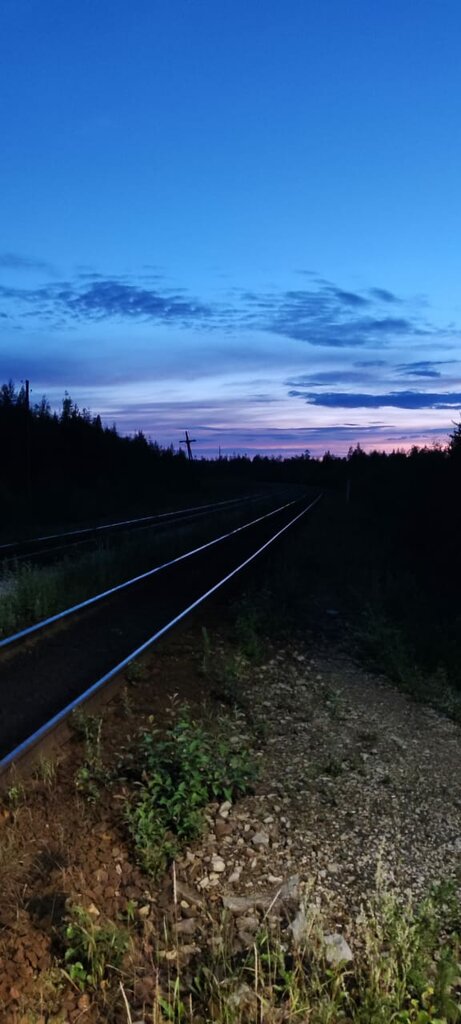 Tren istasyonu Куранах, Saha Cumhuriyeti (Yakutistan), foto