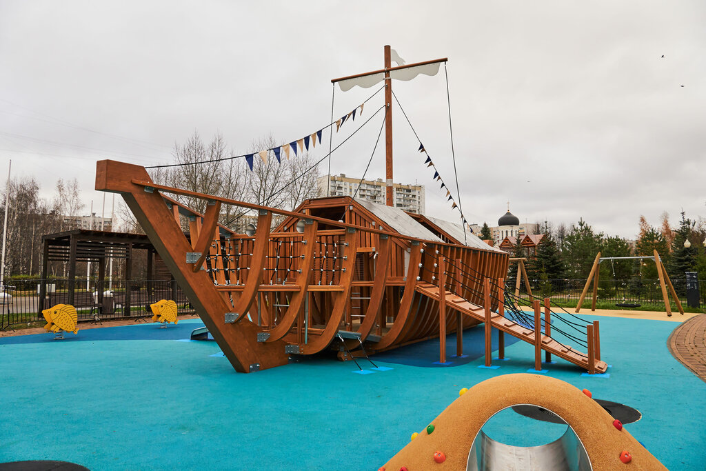 Oyun alanı Playground, Moskova, foto