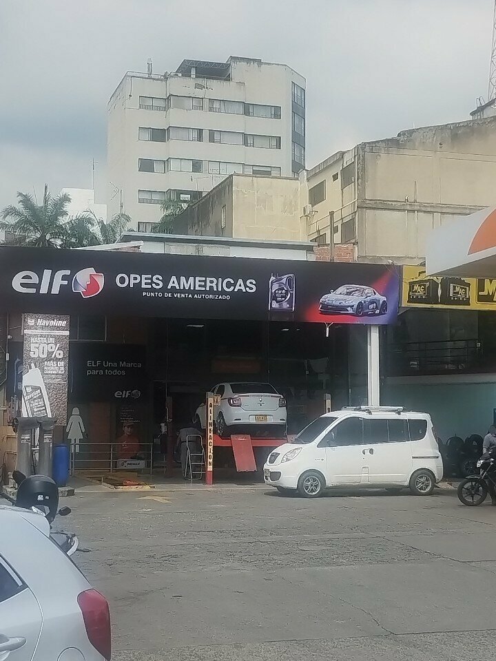 Benzin istasyonu Opes, Cali, foto