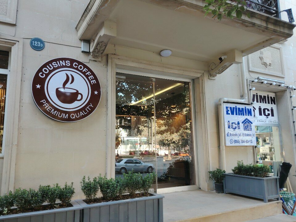 Kahve dükkanları Cousins Coffee, Bakü, foto