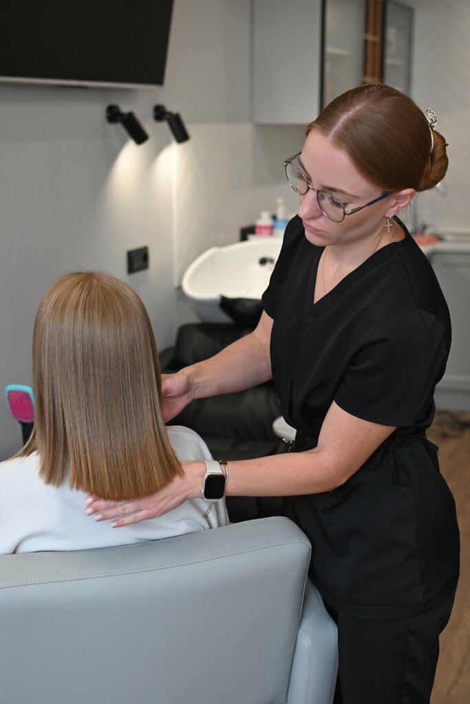 Güzellik salonu Штаб Кератина, Moskova, foto