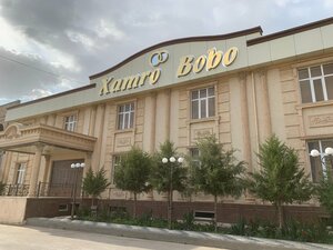 Xamro Bobo (Kashkadarya Region, Karshi District, Chaman mahalla fuqarolar yigʻini, Qarshi-Shahrisabz Yoʻli koʻchasi, 5/73), restoran  Karşı'dan