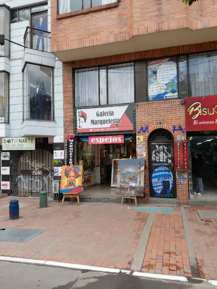 Sergi salonları, galeriler Galeria marqueteria, Bogota, foto