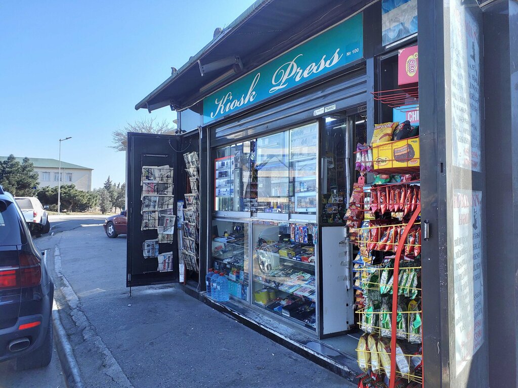 Mini-market Kiosk press, Bakü, foto