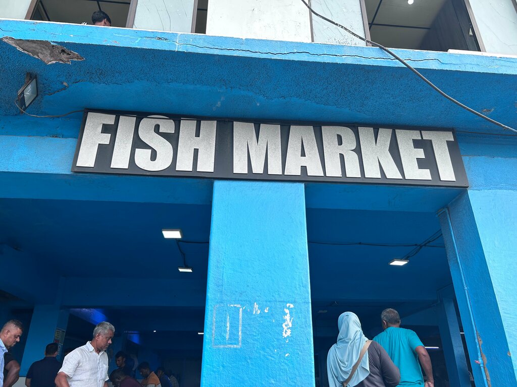 Gıda pazarı Balık Pazarı, Malé, foto