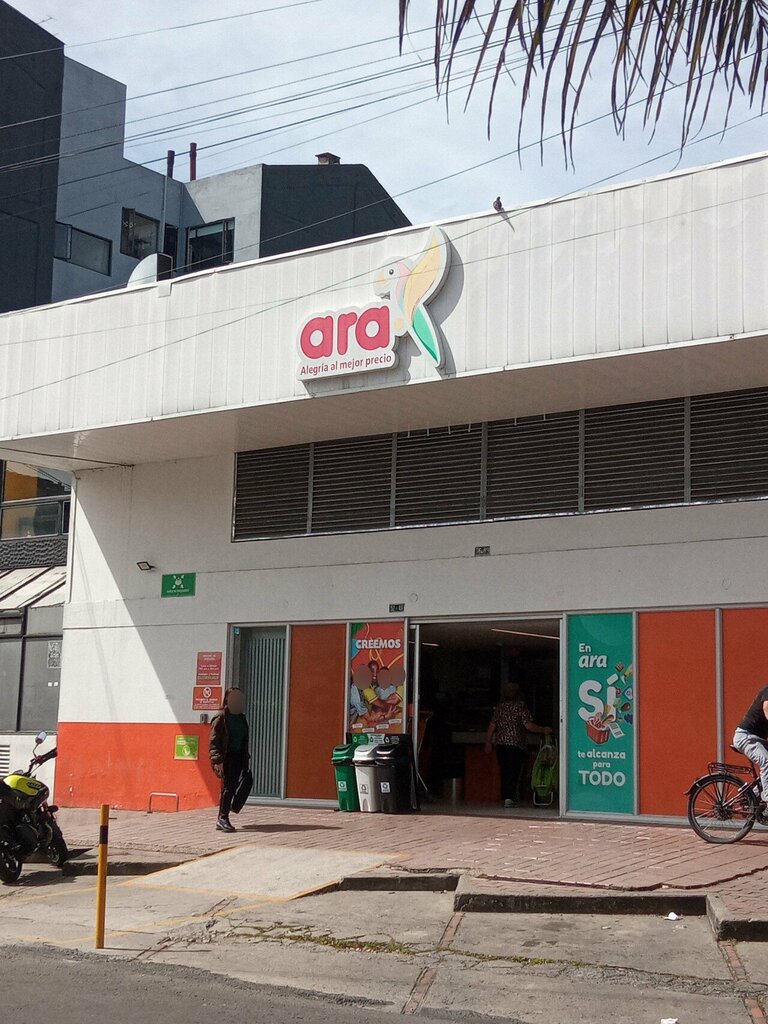 Süpermarket Ara, Bogota, foto