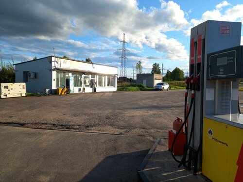 Benzin istasyonu Rosneft, Smolenskaya oblastı, foto