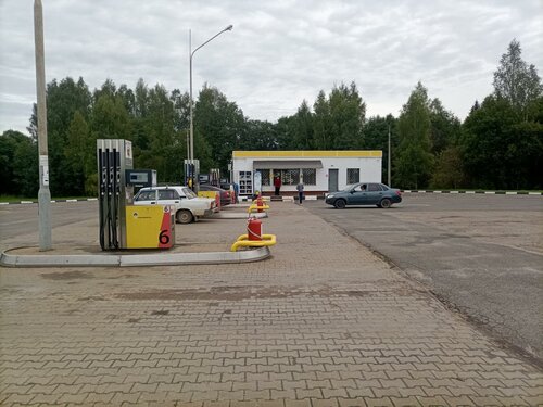 Benzin istasyonu Rosneft', Smolenskaya oblastı, foto