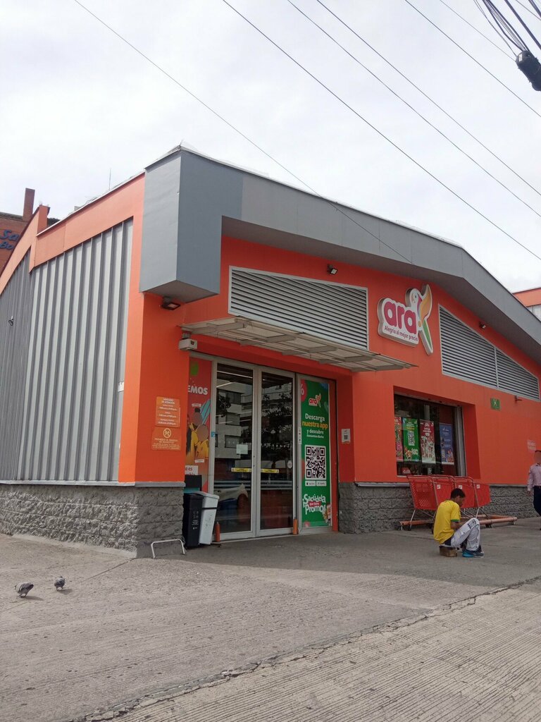 Süpermarket Ara, Bogota, foto