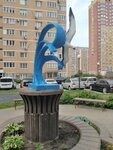Чайка (Glavnaya ulitsa No:3с1, Olgino Microdistrict), park, sokak heykeli  Balaşiha'dan