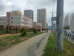 КПП Охрана (Krasnodar Territory, Novorossiysk, Murata Akhedzhaka Street), geçiş noktaları, güvenlik kontrol alanı  Novorossiysk'ten