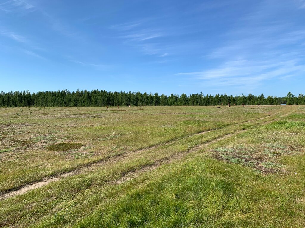 Helikopter pisti вертолётная площадка Харьяха, Komi, foto