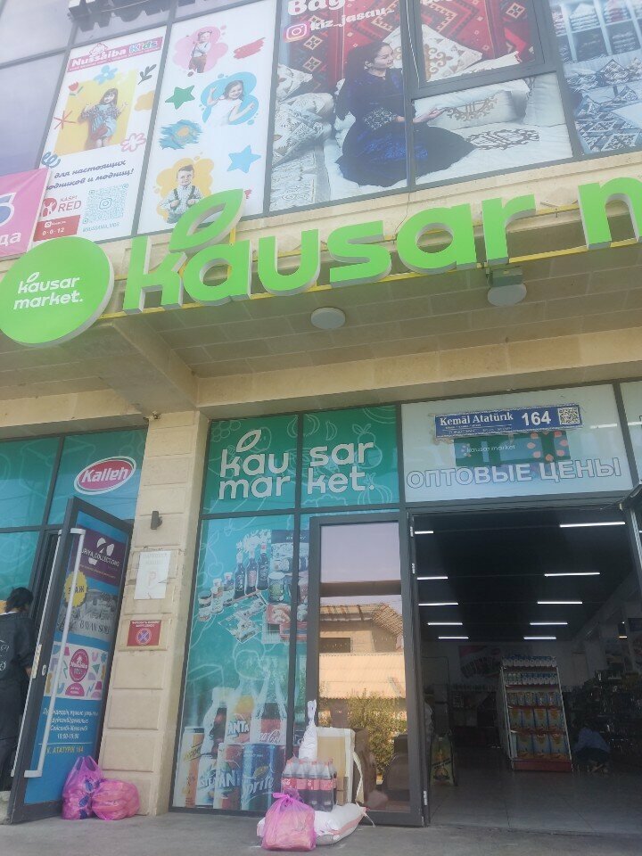 Market Kausar, Türkistan, foto