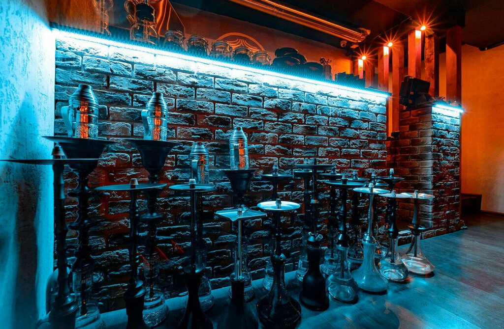 Nargile kafeler Supernova Lounge, Moskova, foto