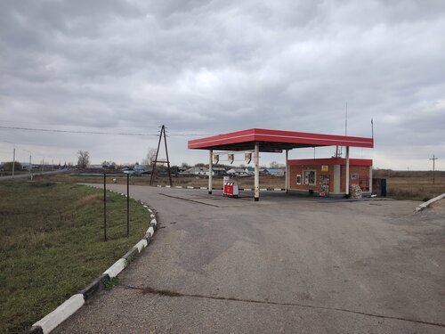 Benzin istasyonu Полный Бак АЗС № 1, Altayski krayı, foto