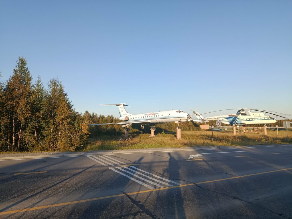 Teknoloji anıtı Самолëт Ту-134А-3, Yamal‑Nenets Özerk Bölgesi, foto